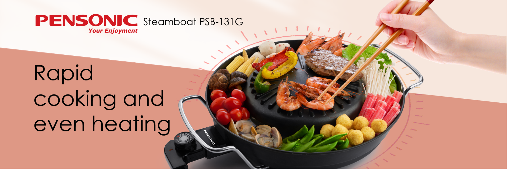 Pensonic Steamboat | PSB-131G - Pensonic