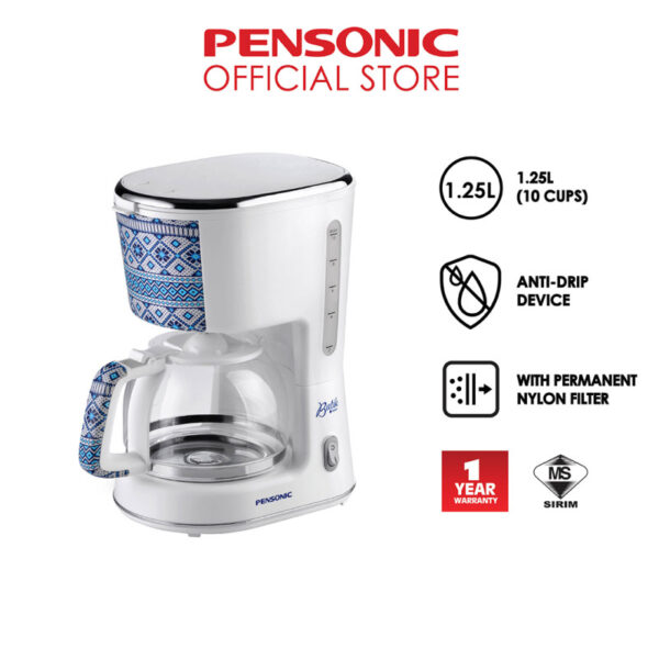 Pensonic Batik Series Coffee Maker | PCM-1903 - Pensonic