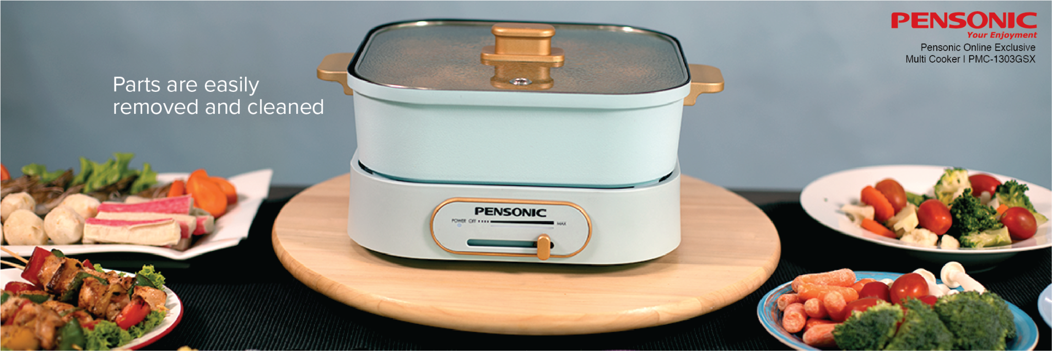 Pensonic Multi Cooker | PMC-1303GSX - Pensonic Pensonic Multi Cooker | PMC-1303GSX - Pensonic