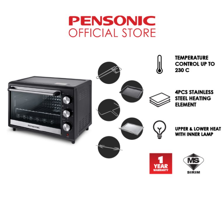 Pensonic Electric Oven 35L | PEO-3511 - Pensonic