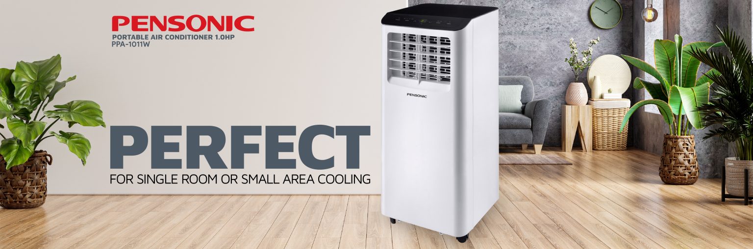 Pensonic Smart Portable Aircond 1.0HP | PPA-1011W - Pensonic