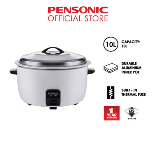 Pensonic Commercial Electric Rice Cooker 10L | PRC-1000 - Pensonic