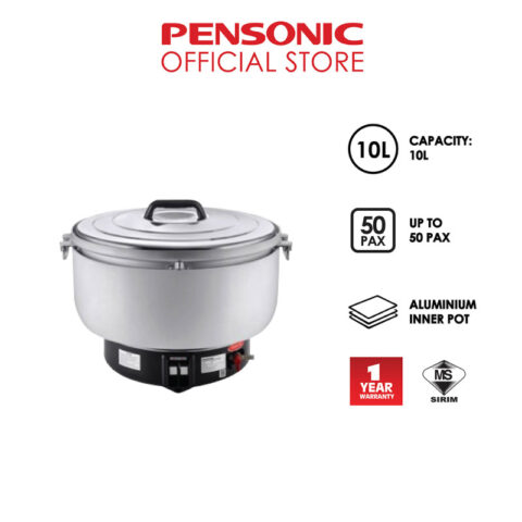 Pensonic Commercial Gas Rice Cooker 10L | PGR-8100 - Pensonic