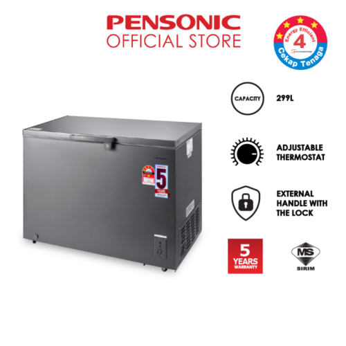 Pensonic Chest Freezer 299L | PFZ-303 - Pensonic