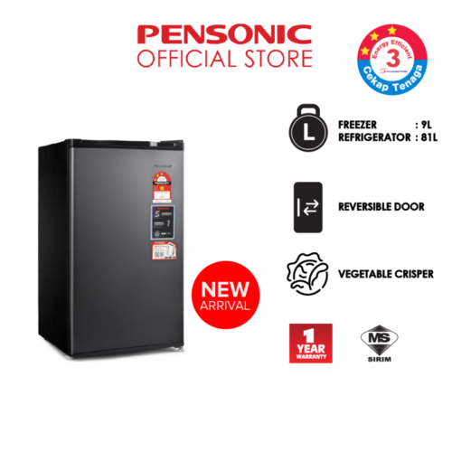 Pensonic 1 Door Refrigerator 110L | PRS-1100 - Pensonic
