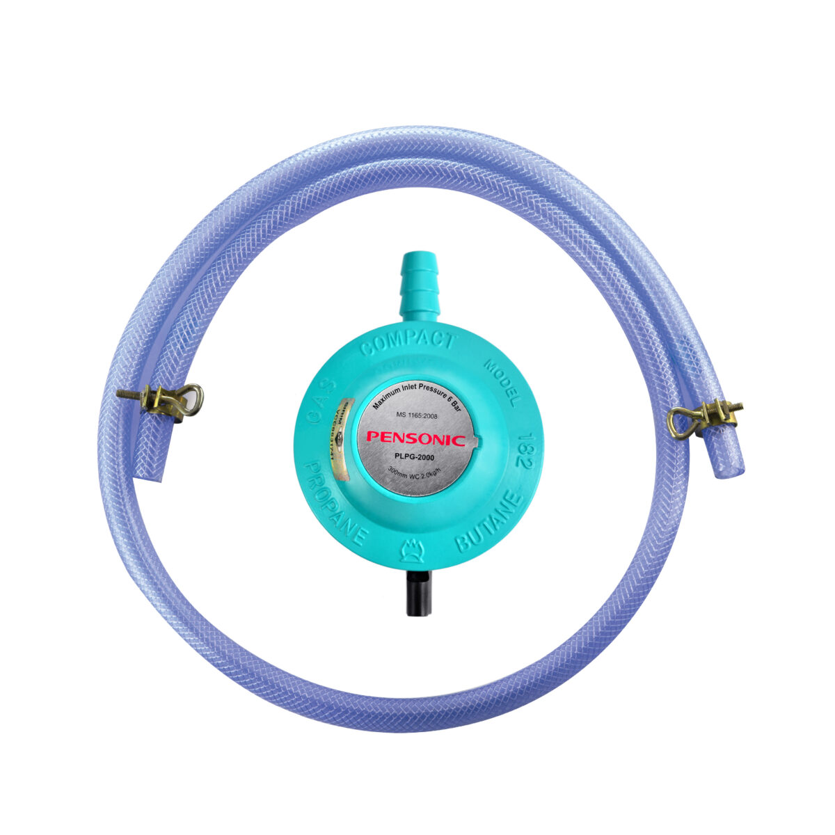Pensonic Low Pressure Gas Regulator With Hose | PLPG-2001H - Pensonic