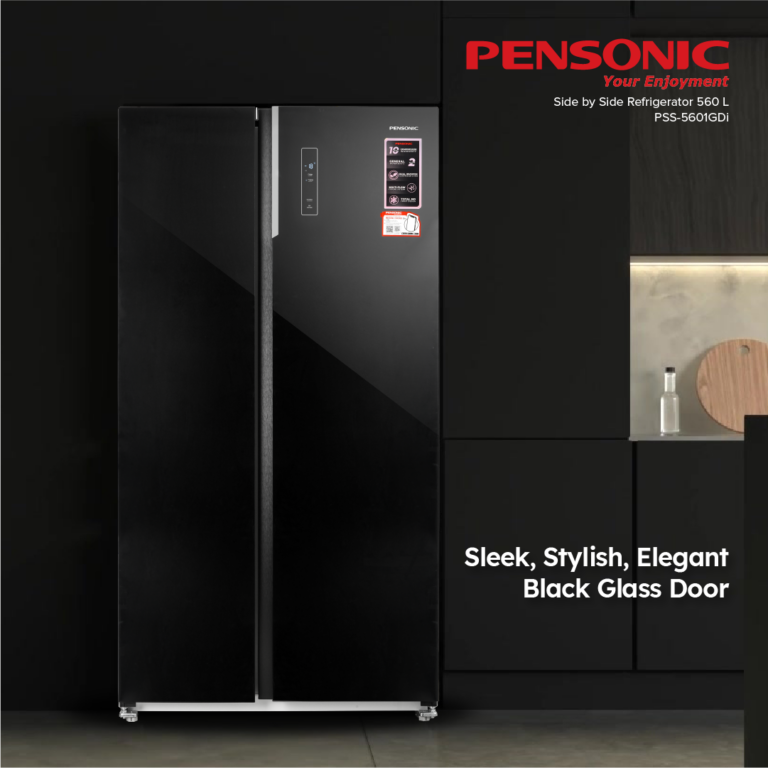 Pensonic Side by Side Door Refrigerator 560L | PSS-5601GDi - Pensonic