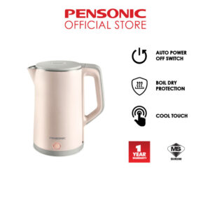 Pensonic Electric Jug Kettle 1.8L | PAB-1802CS - Pensonic