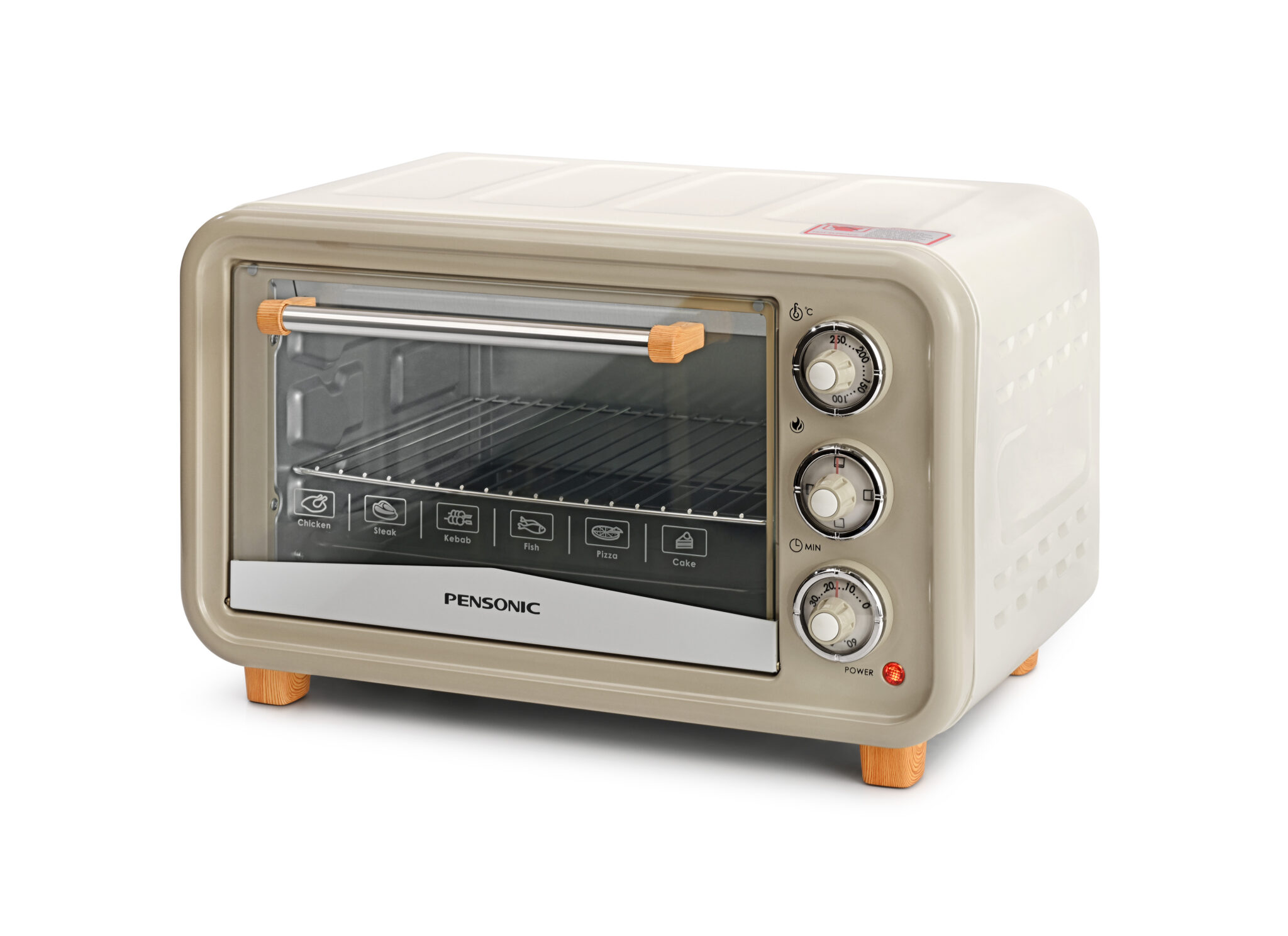Pensonic Retro Electric Oven 20L | PEO-2012 - Pensonic