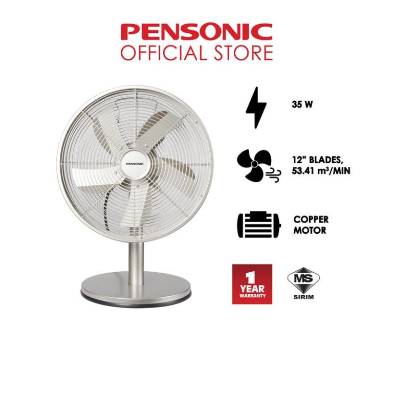 Pensonic Metal Table Fan 12” | PF-3301 - Pensonic
