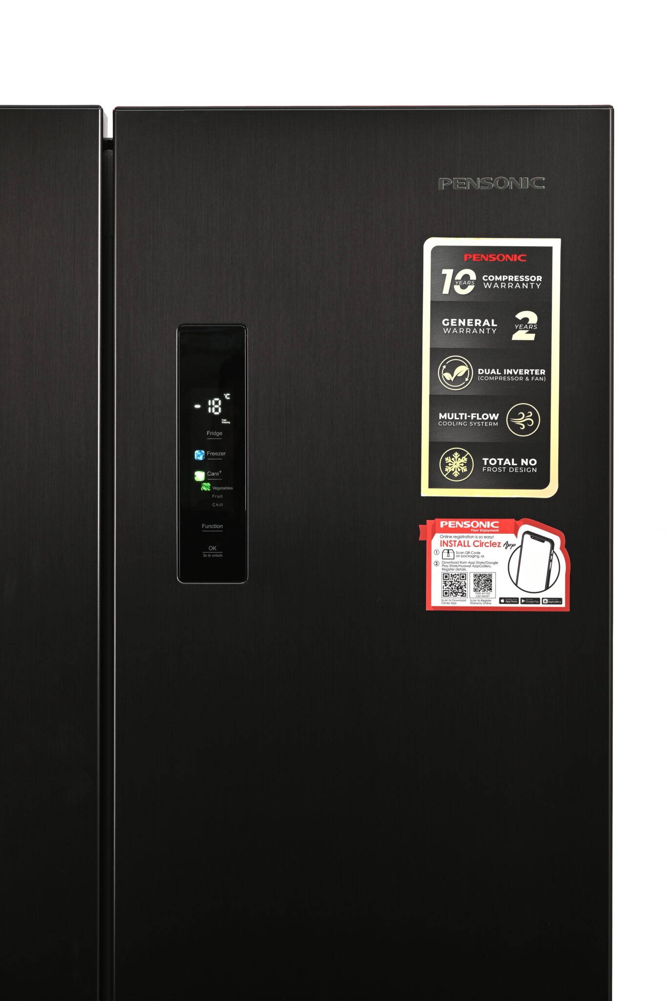 Pensonic Multi Door Refrigerator | PMD-4310Di - Pensonic