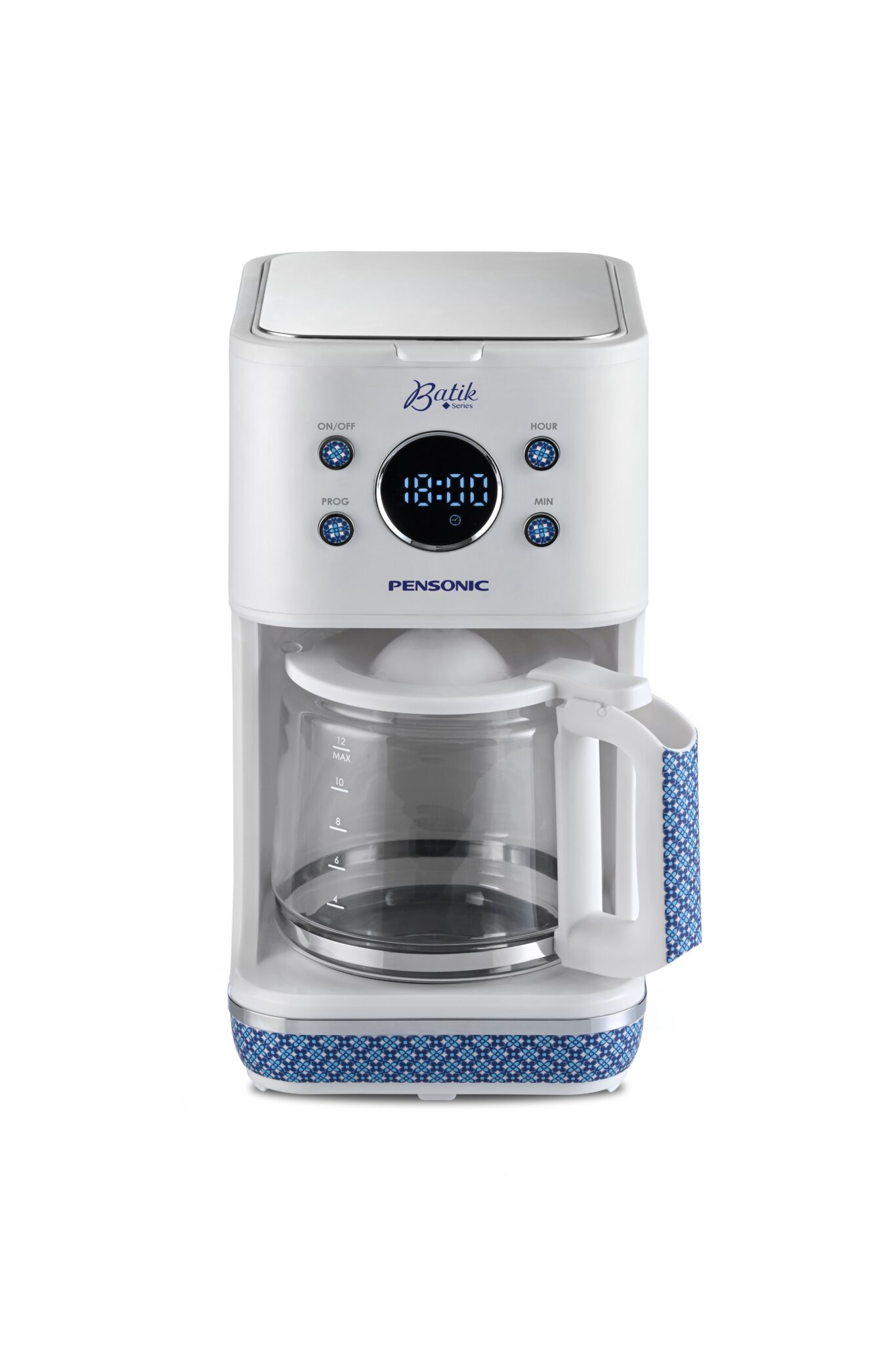 [ NEW ] Pensonic Batik Series Coffee Maker | PCM-1905B - Pensonic
