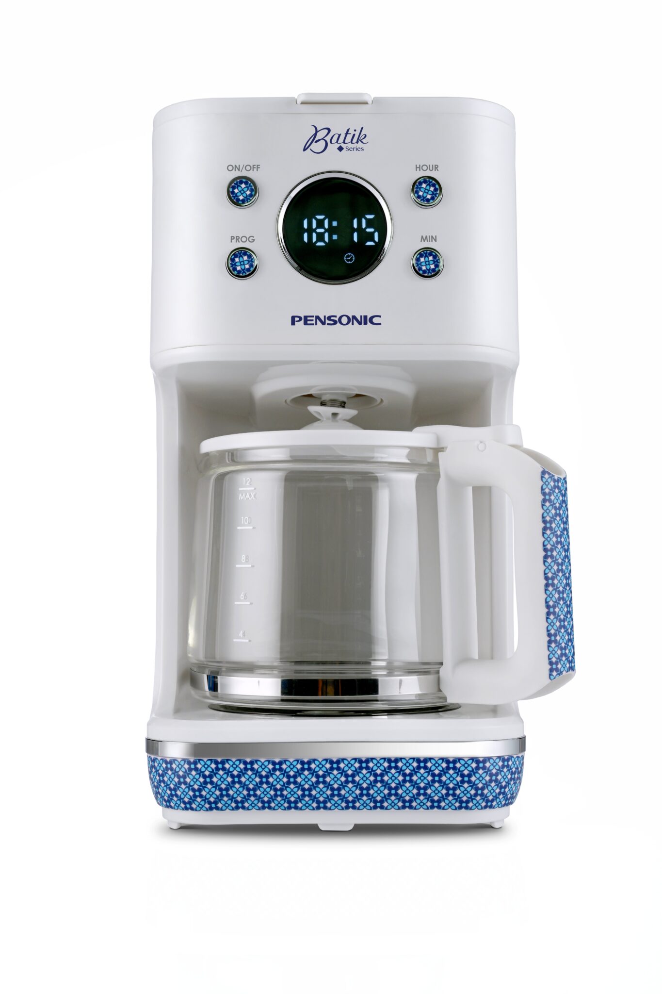 [ NEW ] Pensonic Batik Series Coffee Maker | PCM-1905B - Pensonic