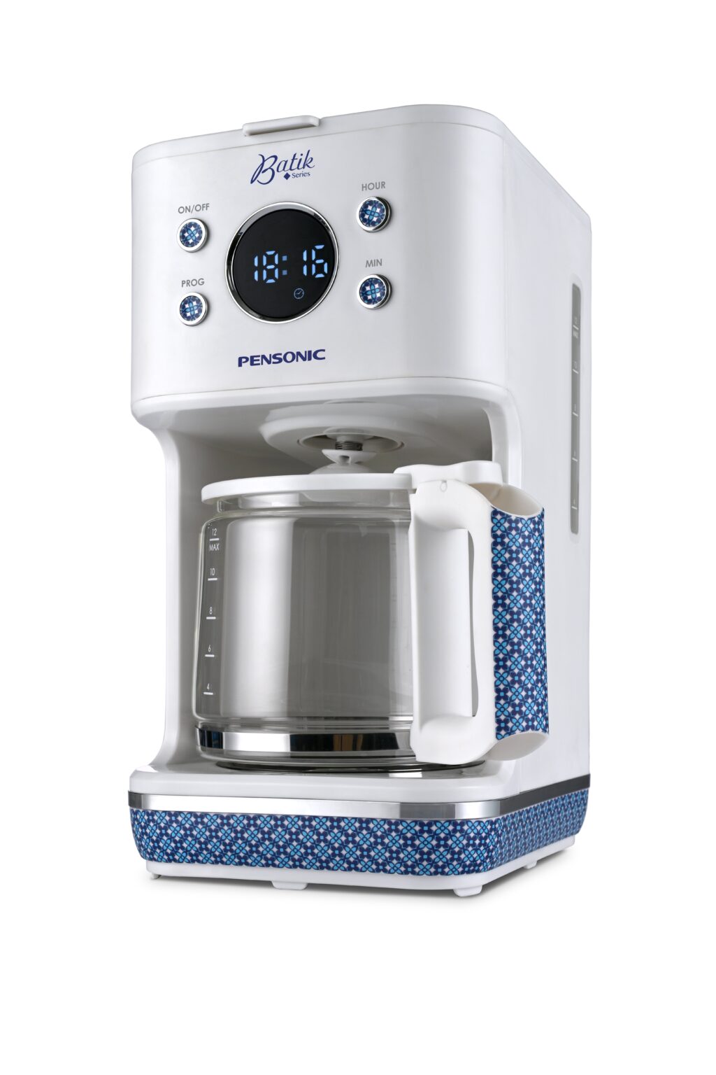 [ NEW ] Pensonic Batik Series Coffee Maker | PCM-1905B - Pensonic