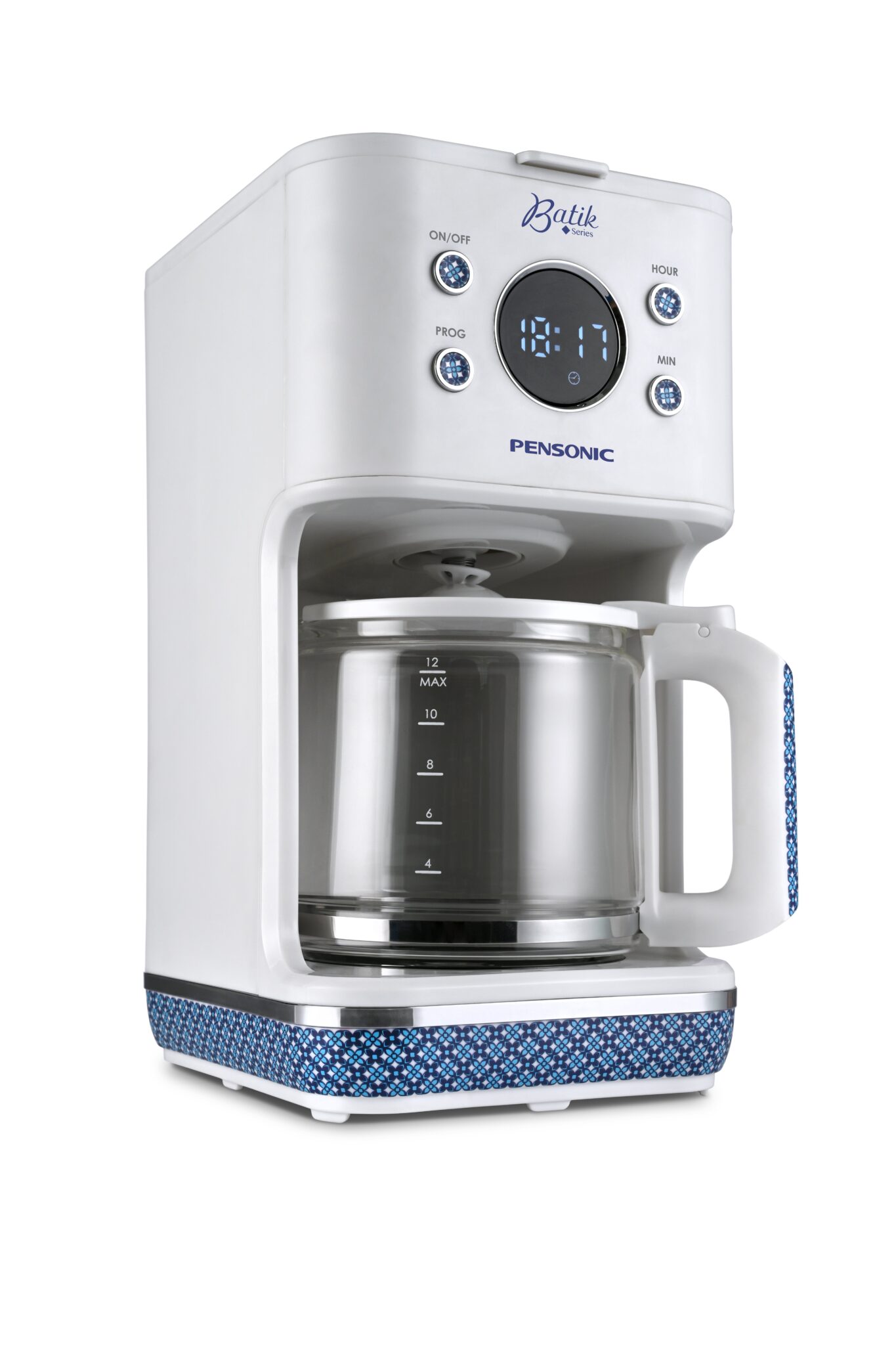 [ NEW ] Pensonic Batik Series Coffee Maker | PCM-1905B - Pensonic