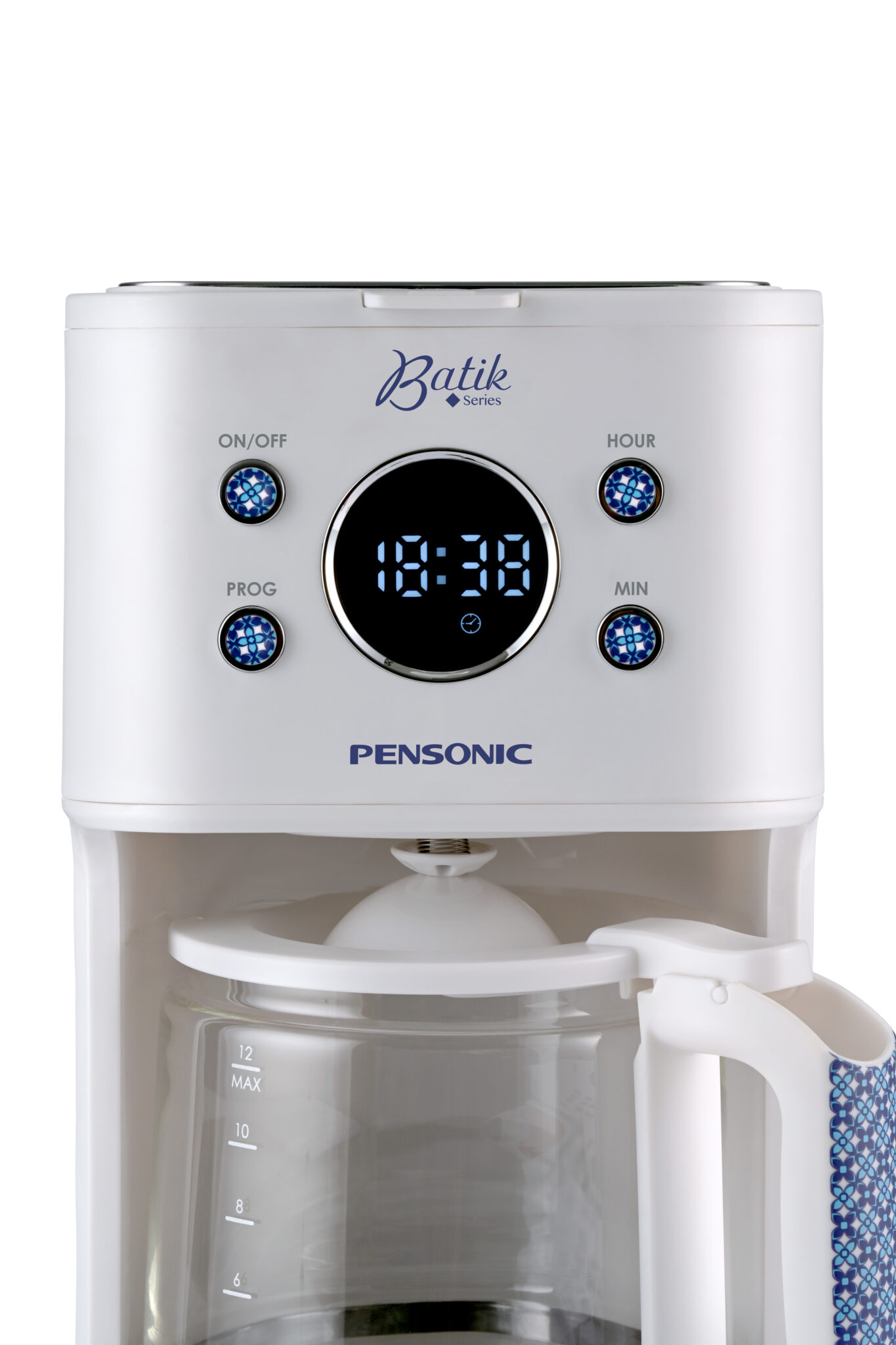 [ NEW ] Pensonic Batik Series Coffee Maker | PCM-1905B - Pensonic